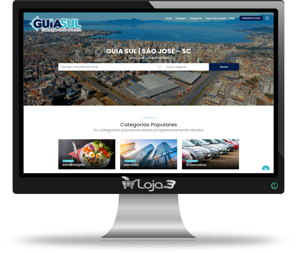 Script Site de Guia Comercial Responsivo em PHP com Painel ...