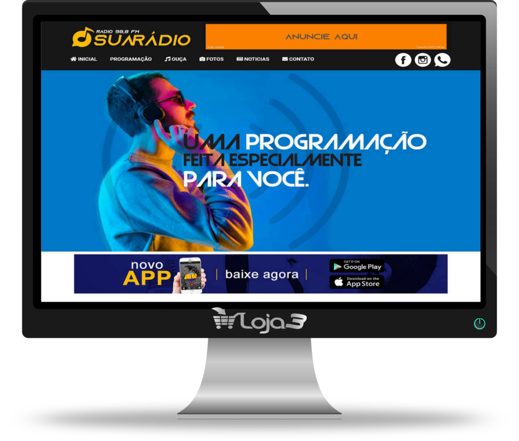 Script Site para Web Rádio Online 100% responsivo em PHP MySQL 2024 ...