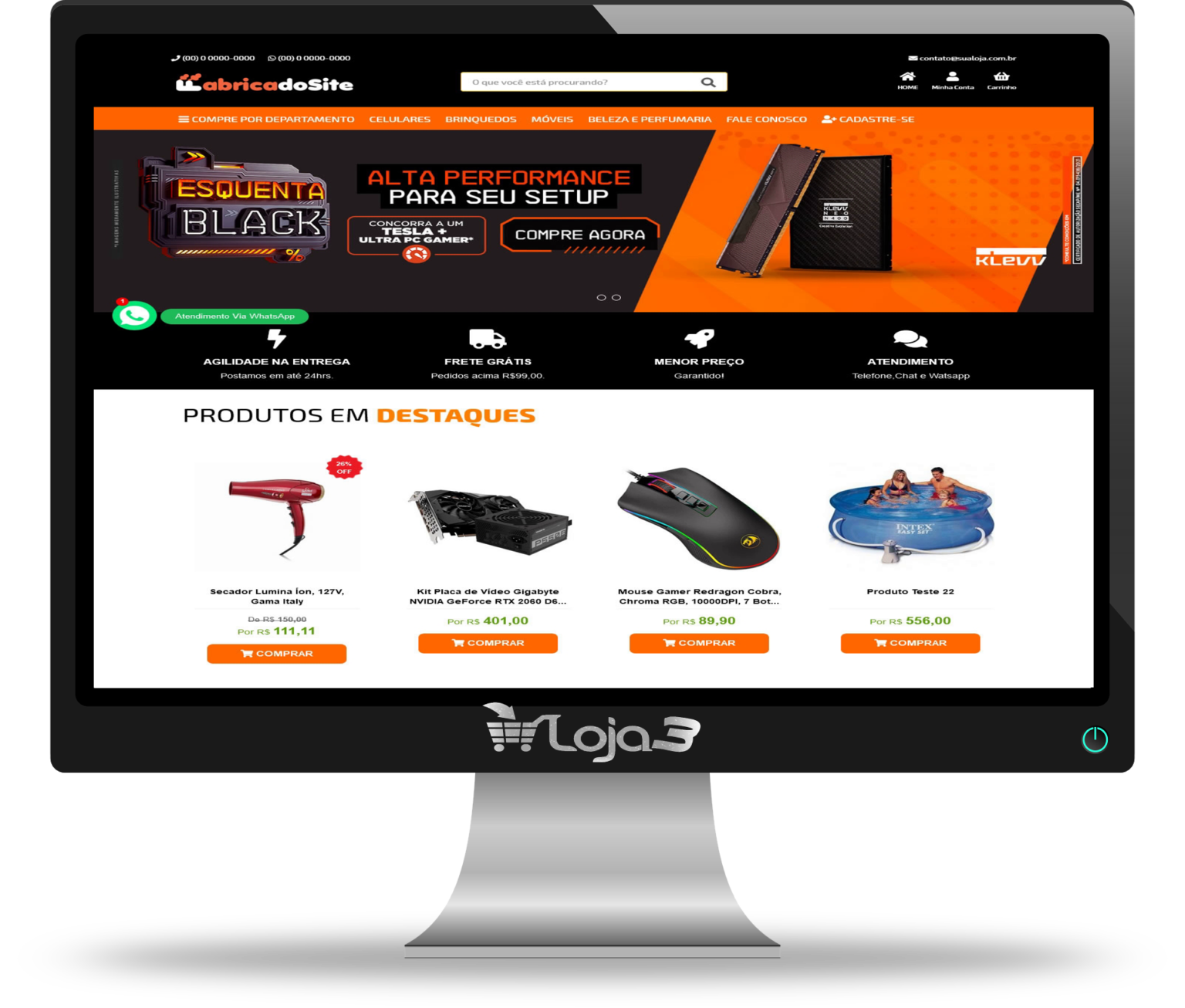 Script Loja Virtual 100 Responsivo Em Php Mysql 2024 Casa Do Script